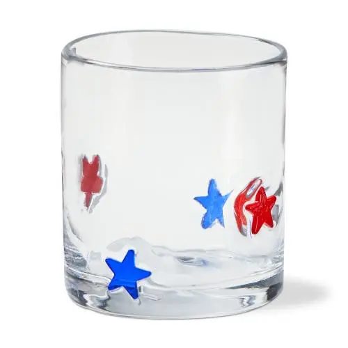 TAG Star Double Old Fashioned Glass Multi Glass Summer - Clear