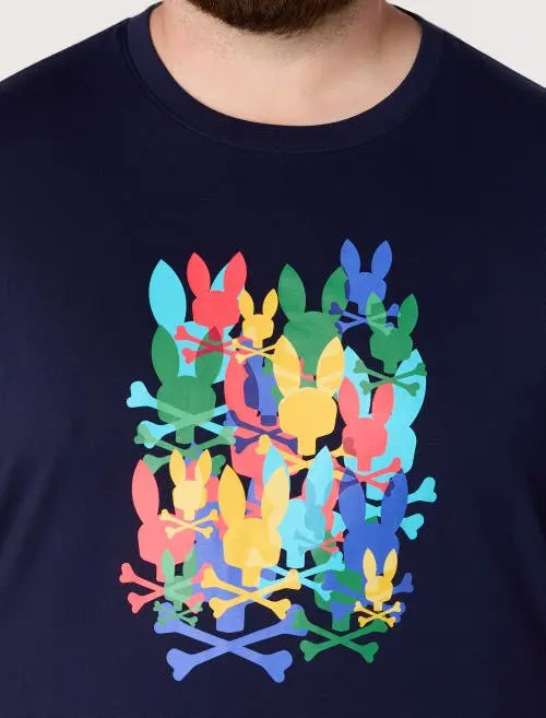Psycho Bunny Big & Tall Tanner Graphic Tee