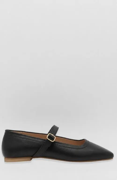 STIVALI NEW YORK Eterna Mary Jane Ballet Flat - Black