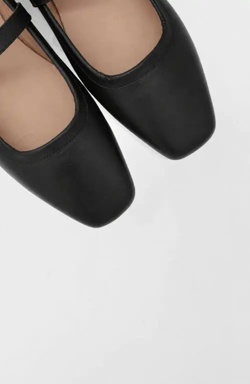 STIVALI NEW YORK Eterna Mary Jane Ballet Flat - Black