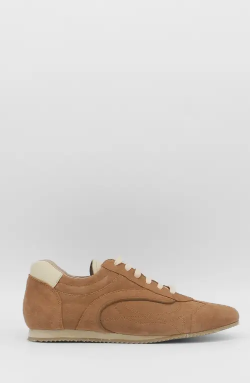 STIVALI NEW YORK Agiata Essential Leather Sneakers - Tan
