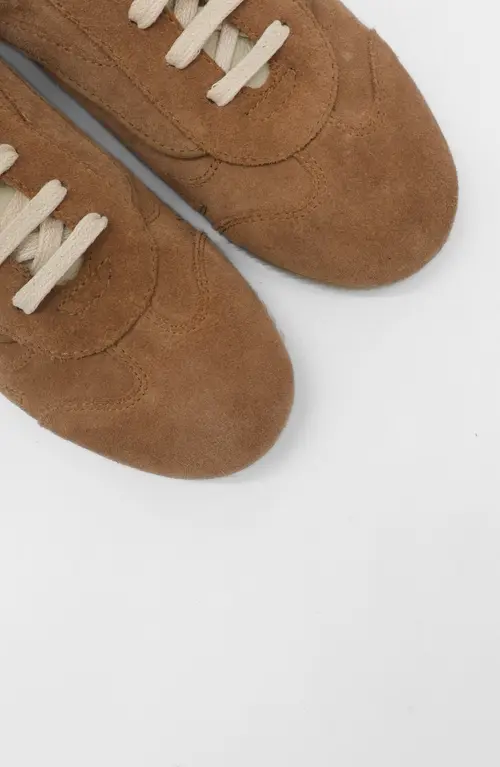 STIVALI NEW YORK Agiata Essential Leather Sneakers - Tan