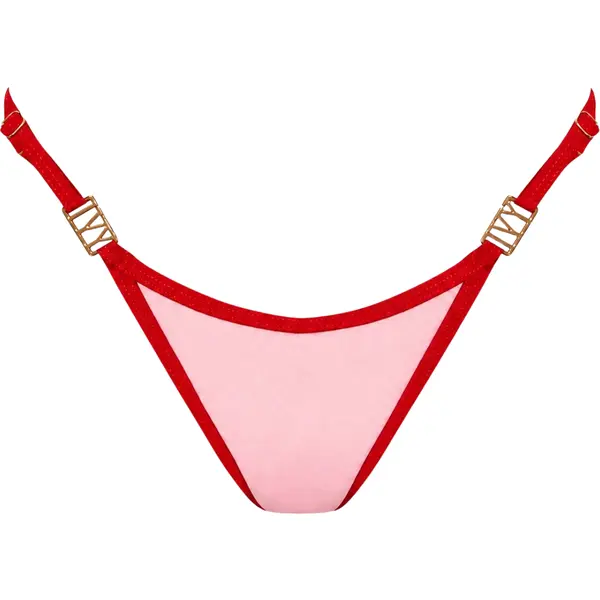 IVY SWIMWEAR Brooke Bikini Bottom - Pink