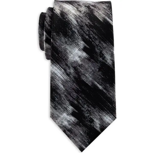 SYNRGY BY DXL Big & Tall Abstract Paint Stroke Tie