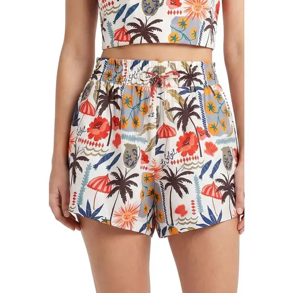 CHANGE OF SCENERY Vicki High Waist Shorts - Riviera