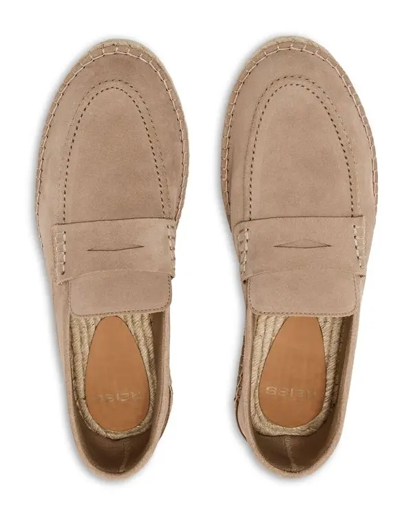 REISS Capri Leather Espadrilles