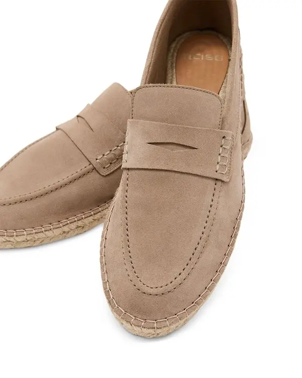 REISS Capri Leather Espadrilles