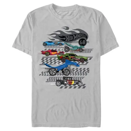 HOT WHEELS Racing Lineup T-shirt - Ice Grey