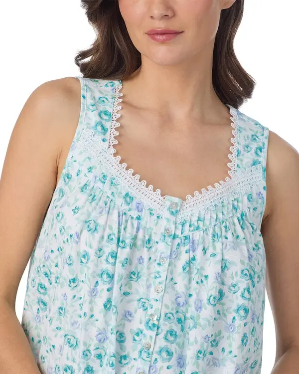 Eileen West Sleeveless Knit Chemise Nightdress Exclusive
