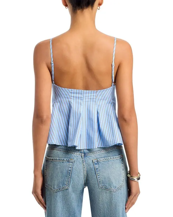 Aqua Peplum Top Exclusive