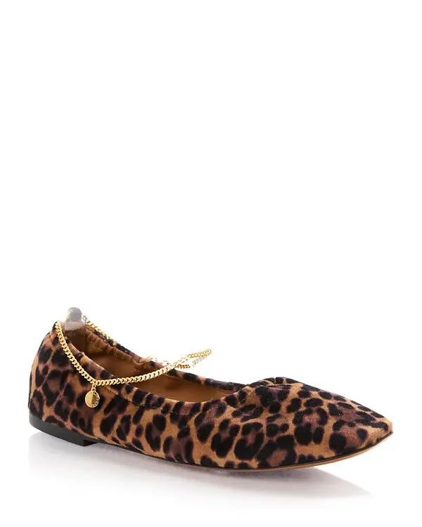 Stella McCartney Ballerina Print Flats