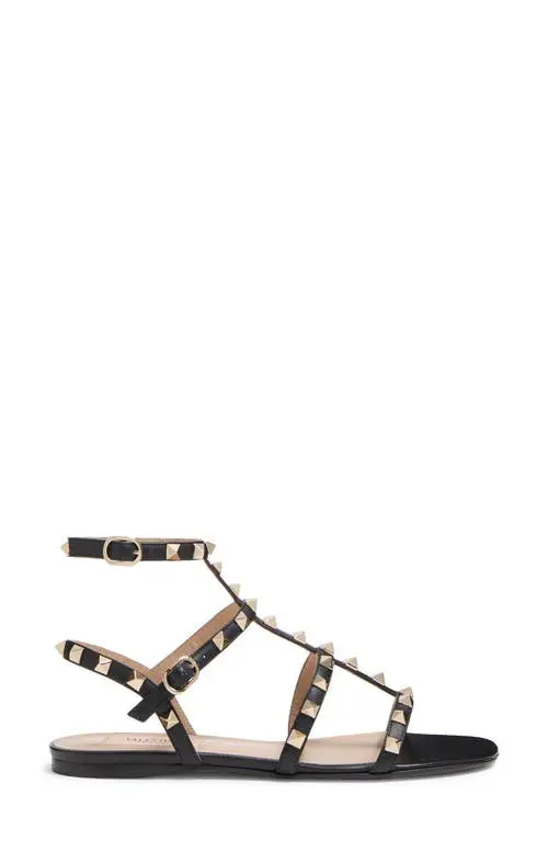 Valentino Garavani Rockstud Ankle Strap Sandal