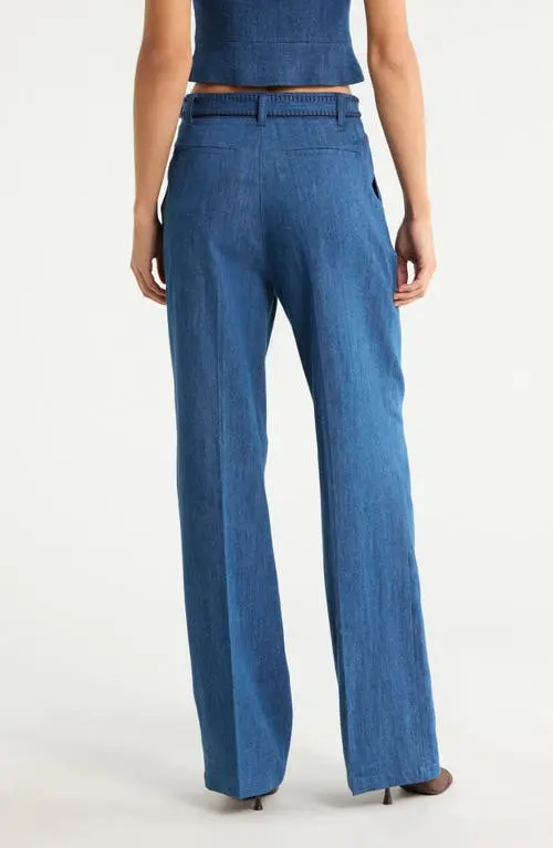 Paige Acacia High Waist Belted Jeans