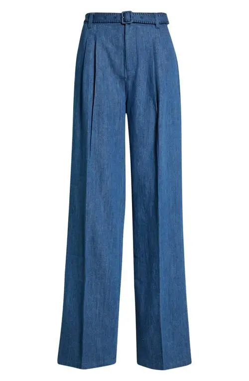 Paige Acacia High Waist Belted Jeans