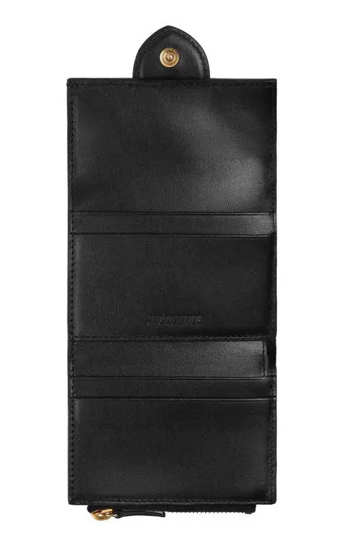 Jacquemus Le Compact Bambino Wallet - Black