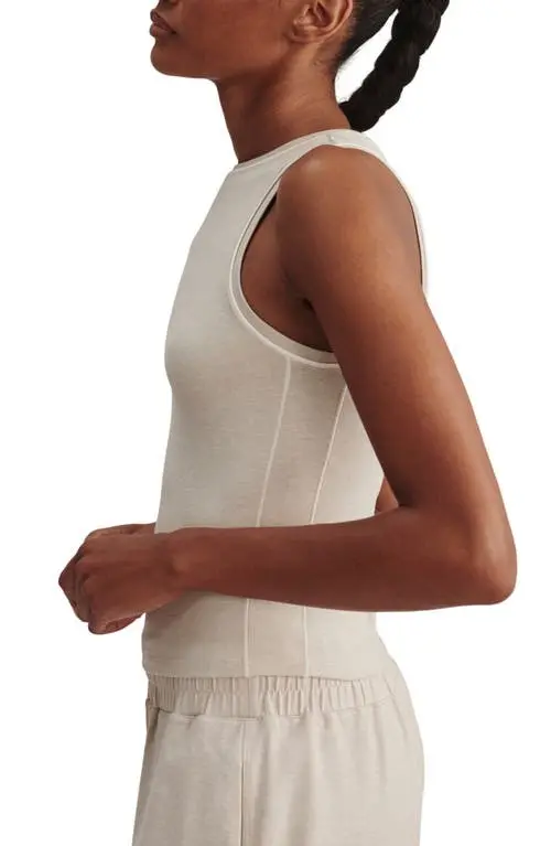 Varley Lettie Stretch Jersey Tank - Pebble Marl
