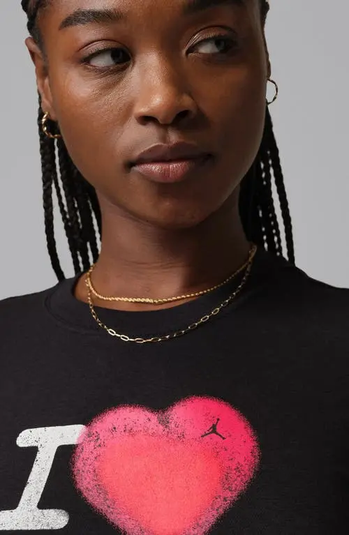 JORDAN Flight Graphic T-shirt - Black