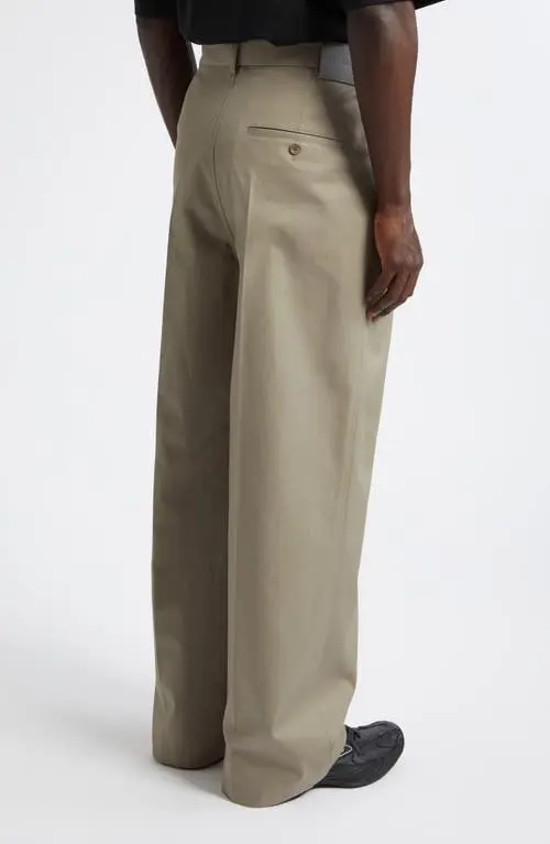 Balenciaga Oversize Cotton Twill Chinos