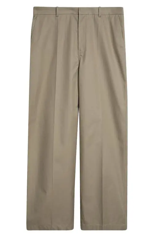 Balenciaga Oversize Cotton Twill Chinos