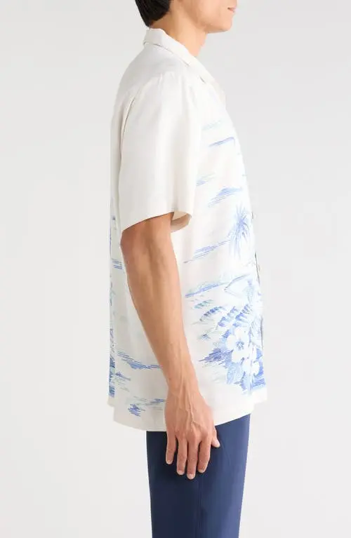 Tommy Bahama Hideaway Cove Silk Camp Shirt