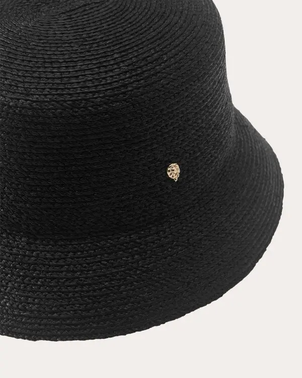 Helen Kaminski Malia Braided Raffia Bucket Hat