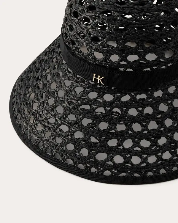 Helen Kaminski Charul Raffia Lace Crocheted Sun Hat