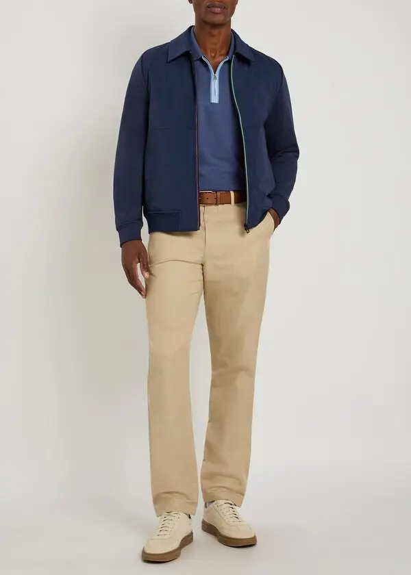 Paul Smith Mixed Media Quilted Jacket