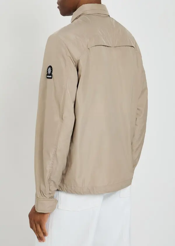 SANDBANKS Logo-appliquéd Nylon Zip-up Jacket
