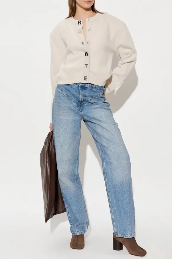 ROTATE BY BIRGER CHRISTENSEN High-waisted Jeans