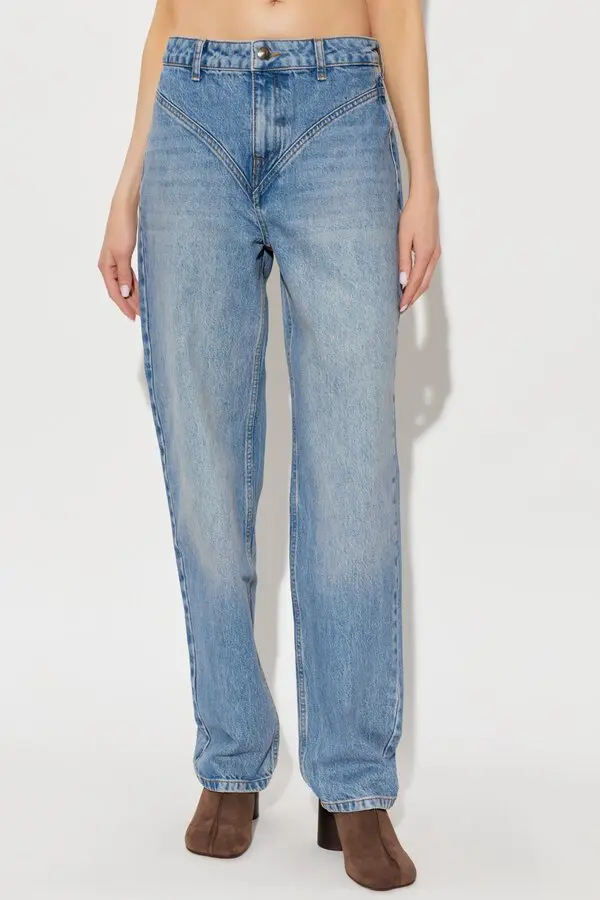 ROTATE BY BIRGER CHRISTENSEN High-waisted Jeans