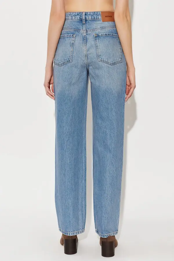 ROTATE BY BIRGER CHRISTENSEN High-waisted Jeans