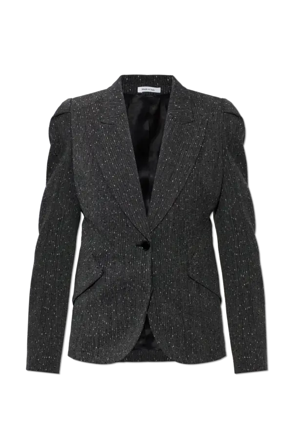 Alexander McQueen Wool Blazer - Grey