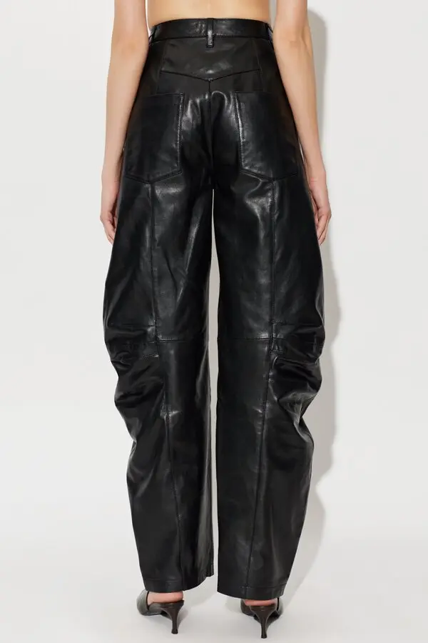 ROTATE BY BIRGER CHRISTENSEN Leather Pants