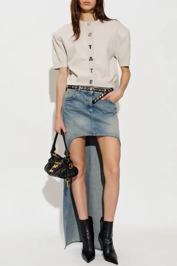 ROTATE BY BIRGER CHRISTENSEN Cardigan With Short Sleeves