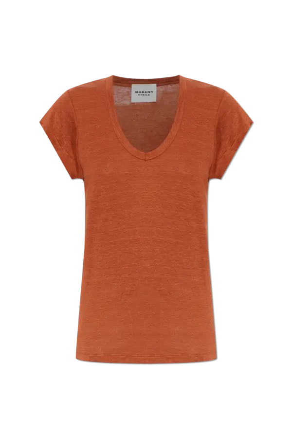MARANT ETOILE T-shirt `zankou - Orange