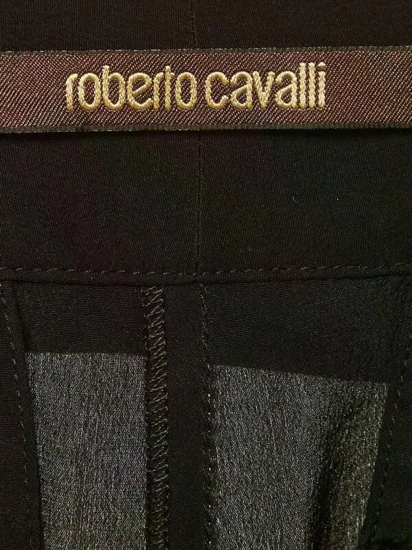 Dolce & Gabbana Silk Belted Trousers