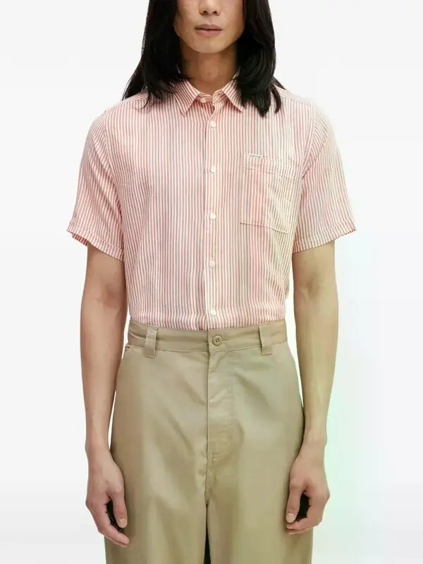 Barbour Deerpark Striped Short-sleeve Shirt