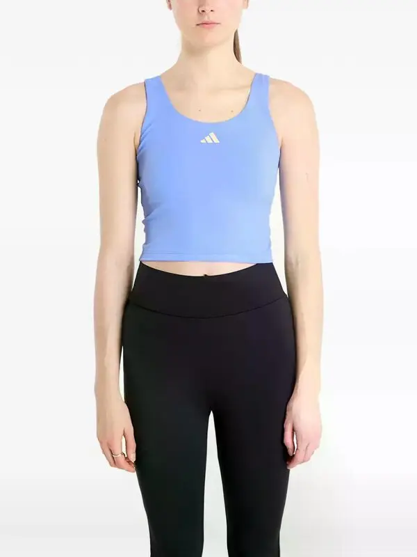 Adidas Studio All Me Cropped Tank Top