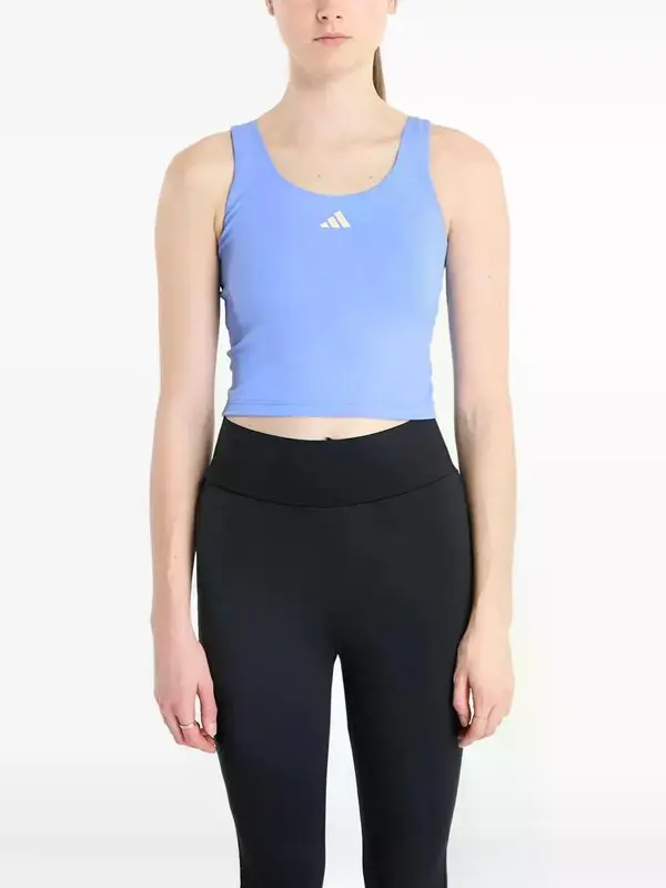 Adidas Studio All Me Cropped Tank Top