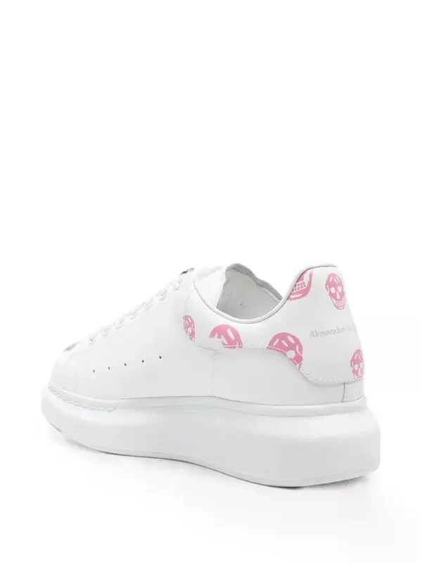 Alexander McQueen Skull Print Platform Sneakers