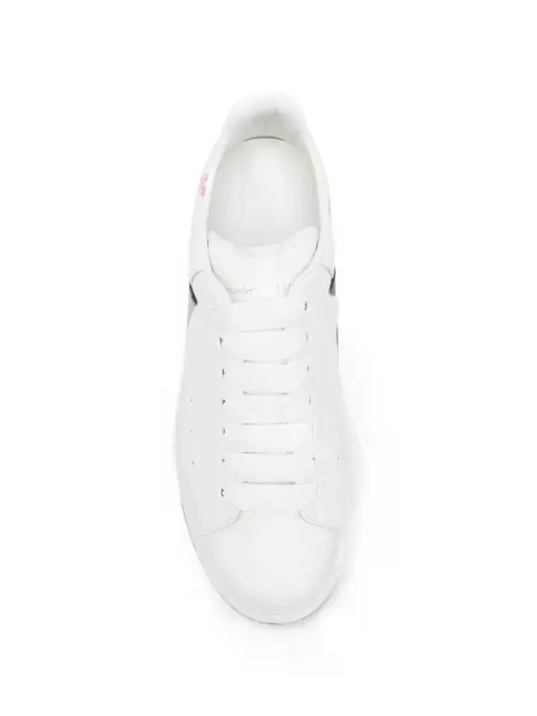 Alexander McQueen Skull Print Platform Sneakers