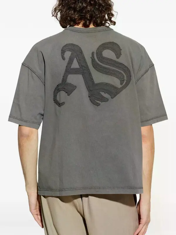 ALLSAINTS Insignia Logo-patch Short-sleeve T-shirt
