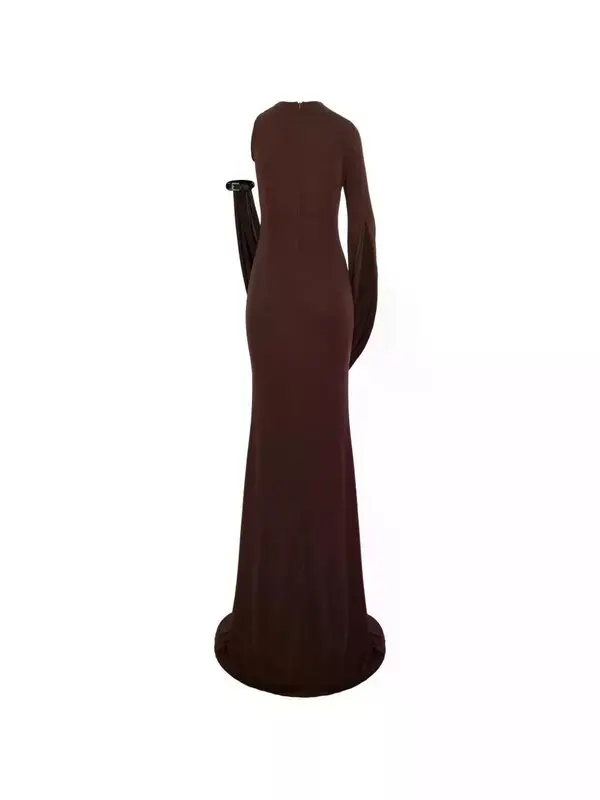 SEEN USERS Iconic Bracelet Draped Maxi Dress