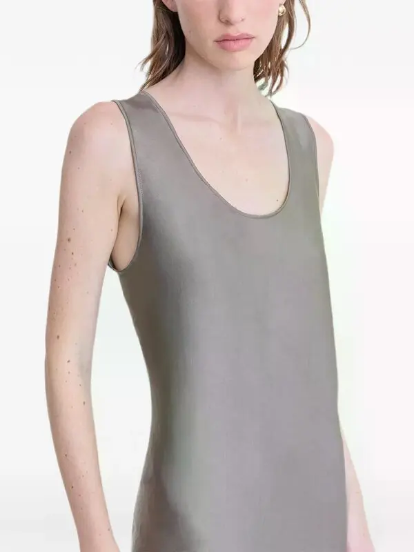 FFORME Scoop Neck Sleeveless Dress