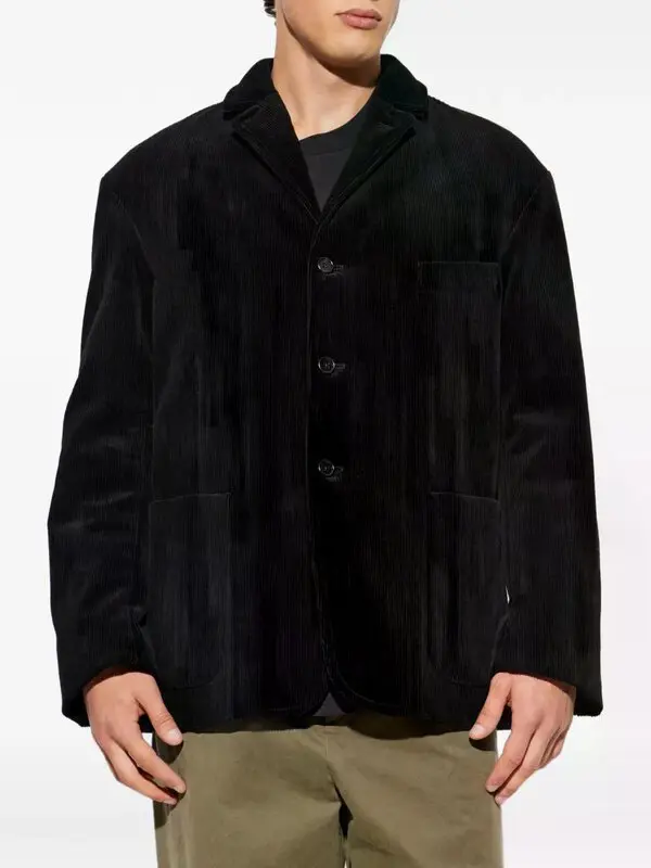 JIL SANDER Corduroy Button-up Blazer