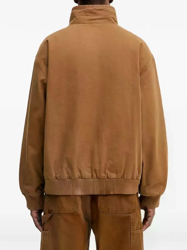 Carhartt Work In Progress Ravon Logo-patch Zip-up Jacket