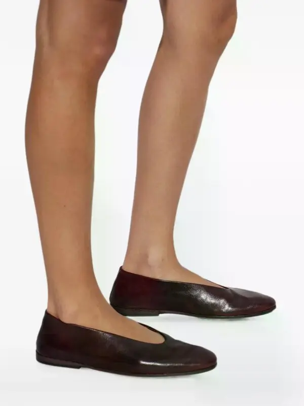 Marsèll Leather Ballet Flats