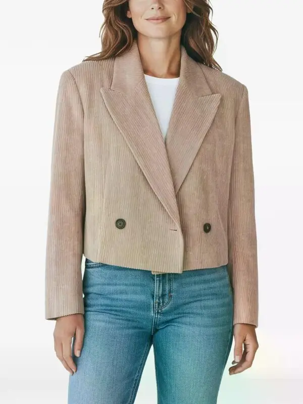 Brunello Cucinelli Cropped Corduroy Blazer