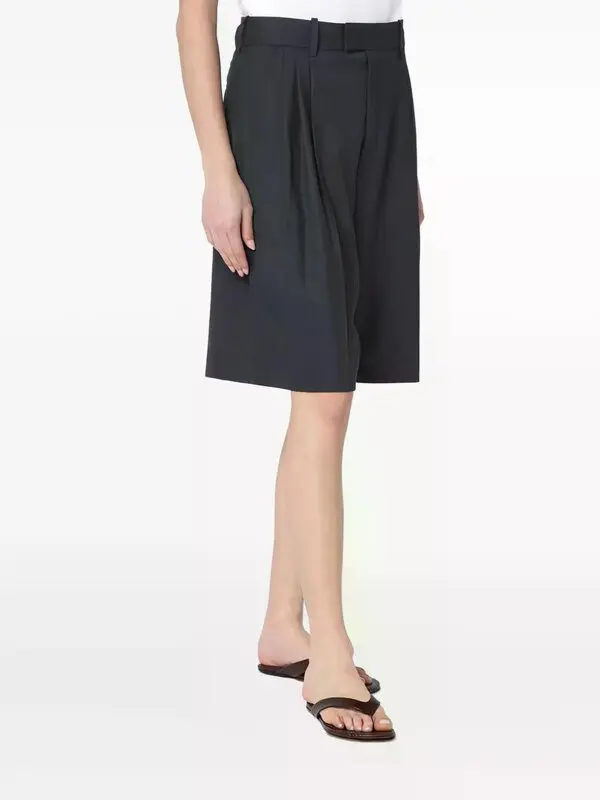 6397 Pleated Front Tailored Shorts