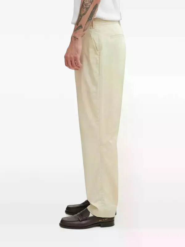 Fred Perry Logo Embroidered Straight-leg Trousers